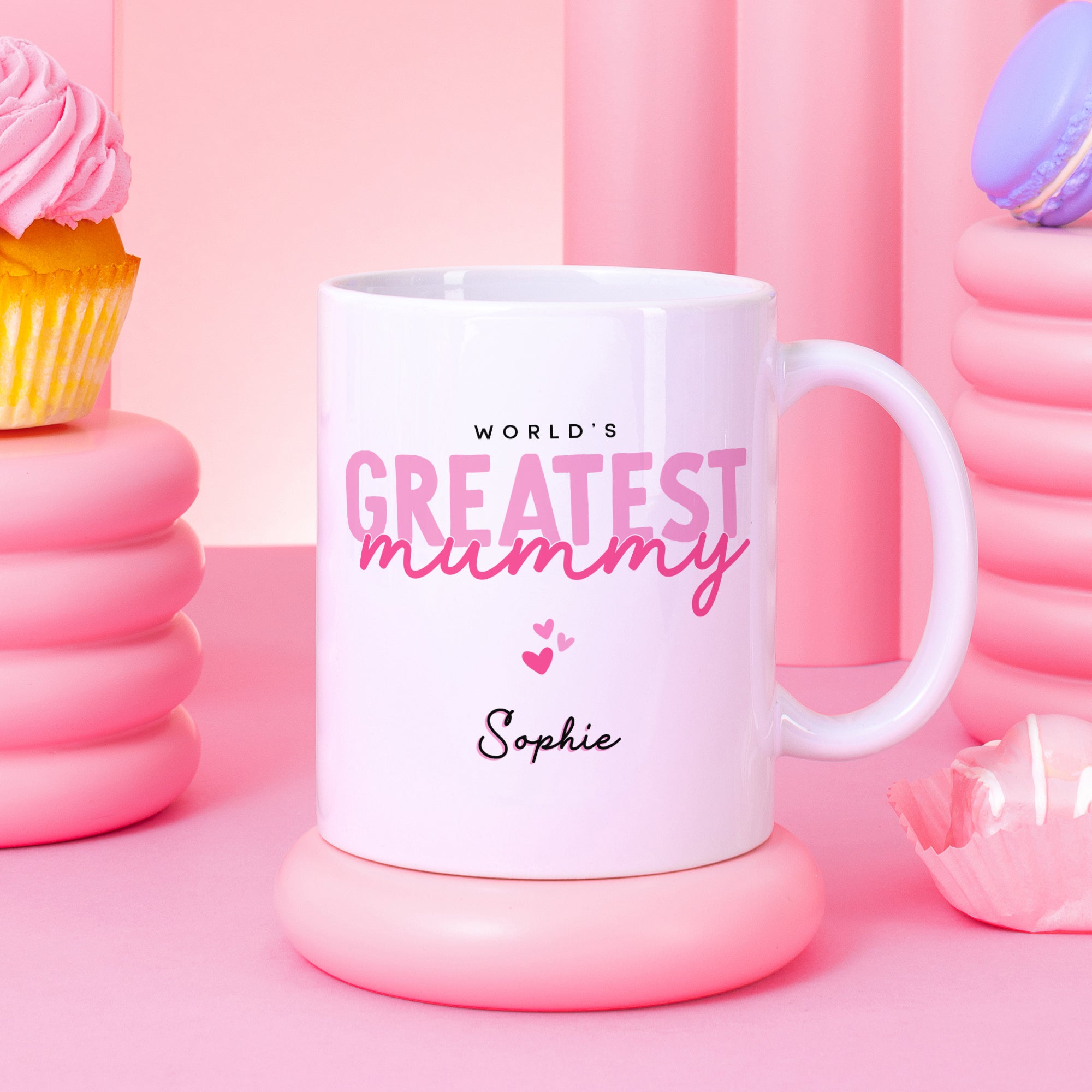 World's Greatest Mummy Personalised Mug & Arrow Gift Co
