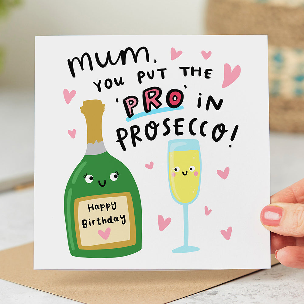 Prosecco Birthday Quotes General Birthday Card Drinking Prosecco