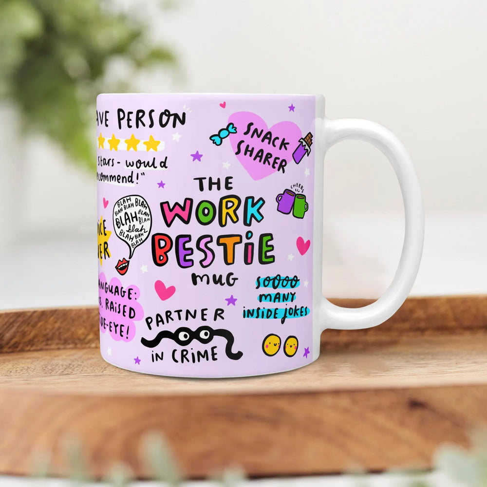The Work Bestie Mug | Perfect Gift for Friends and Colleagues & Arrow ...