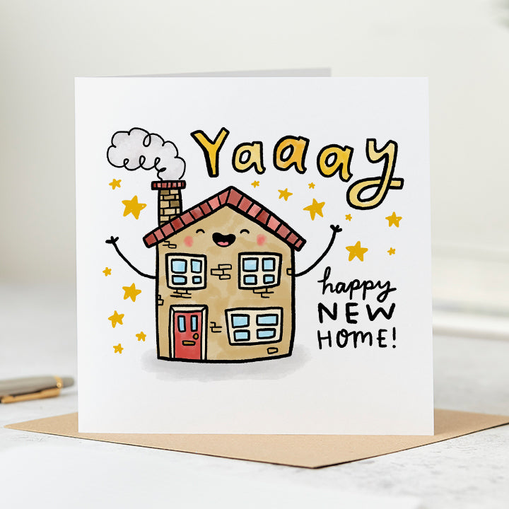 Yaaay Happy New Home Card & Arrow Gift Co